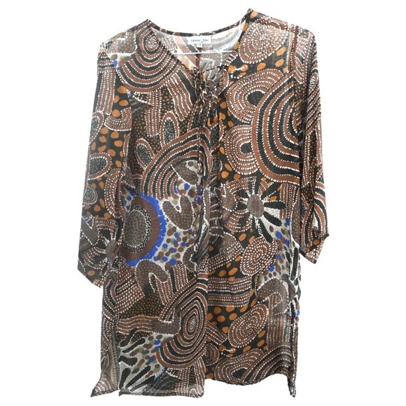 Madison & Main | Tops | Madison Main Womens Sheer Tuniccoverup With 34 ...